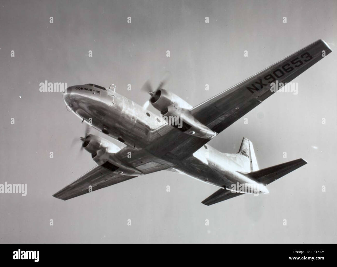 The Convair Model 110, with registration NX90653, was a civilian ...