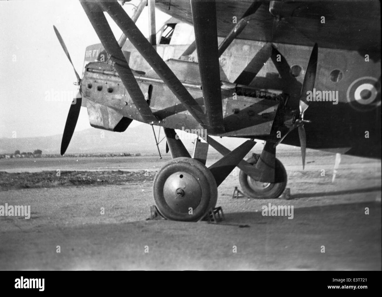 The Farman 220, with registration F-AOXF, operated in North Africa ...