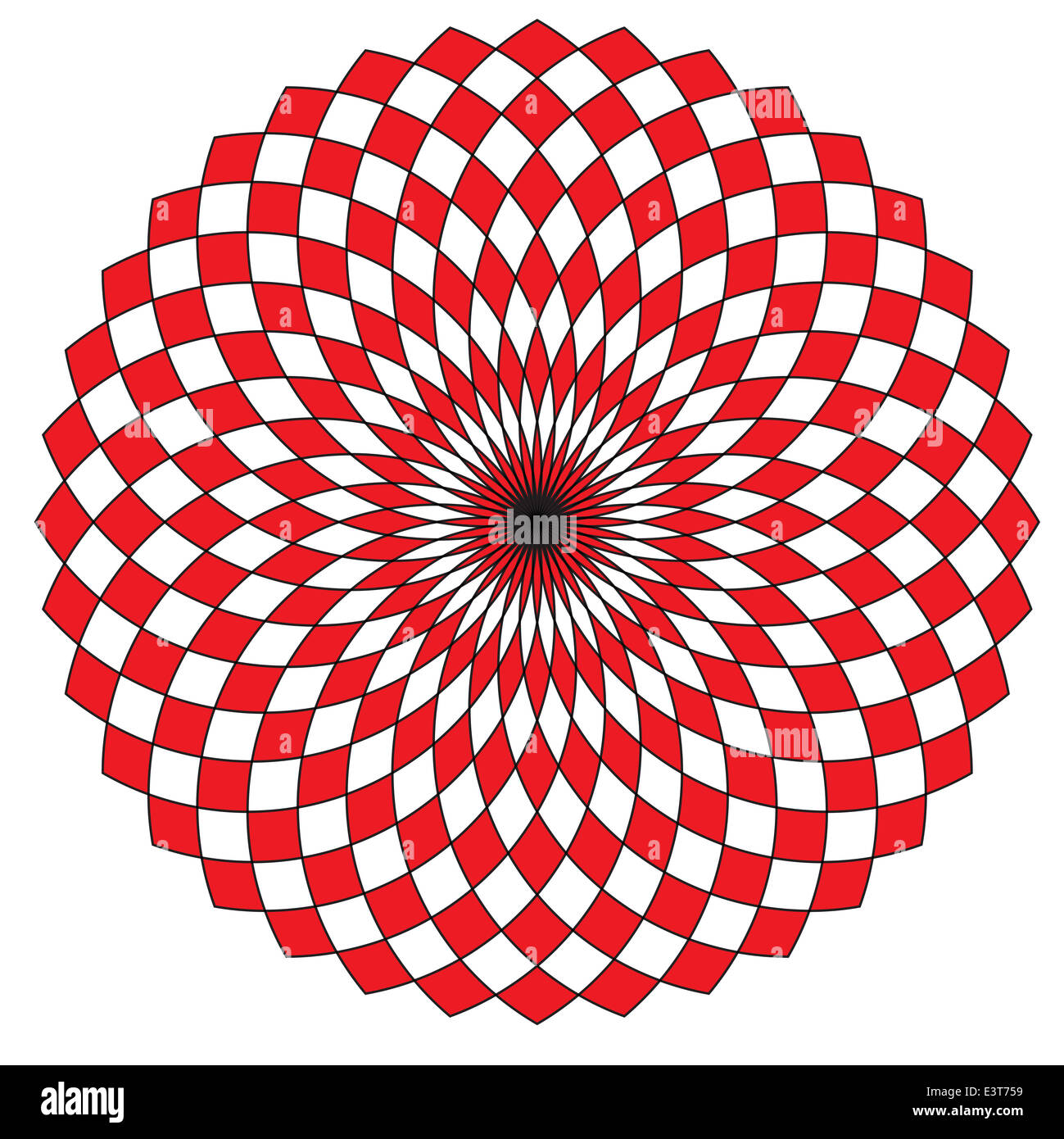 Circular Diamond Pattern Stock Photo - Alamy