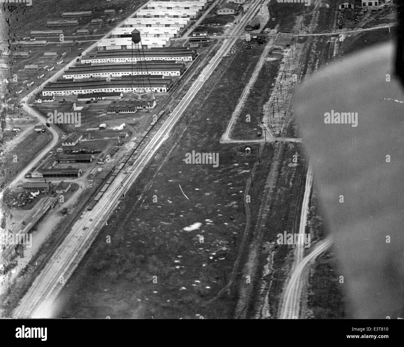 This image is from a scrapbook documenting Kelly Field, a historic U.S ...