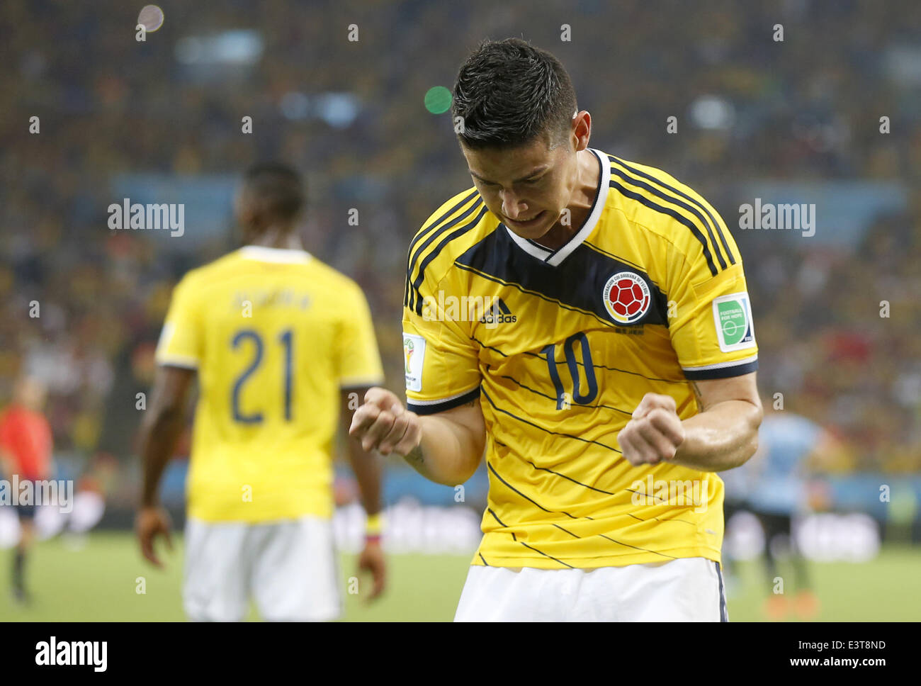 James rodriguez uruguay 2014 hi-res stock photography and images - Alamy