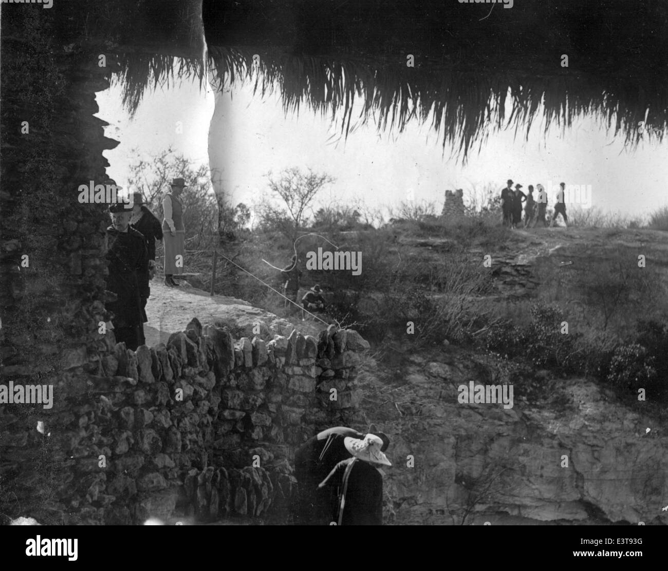 This image from the Kelly Field Scrapbook captures a historical moment ...