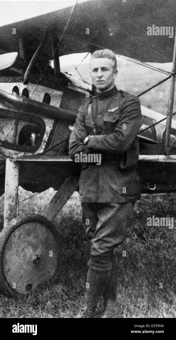 This photograph from the Larson Collection shows a fighter pilot from ...