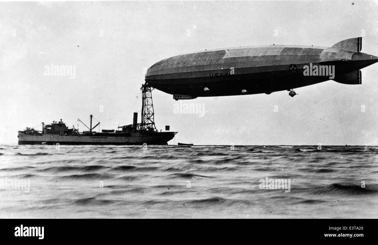 Uss los angeles airship hi-res stock photography and images - Alamy