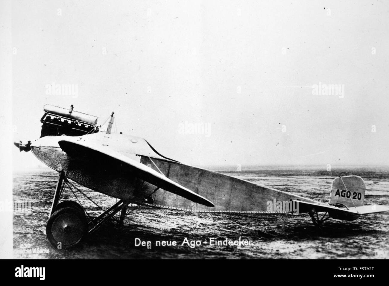 The AGO Eindecker AGO20 was a German aircraft used during World War I ...