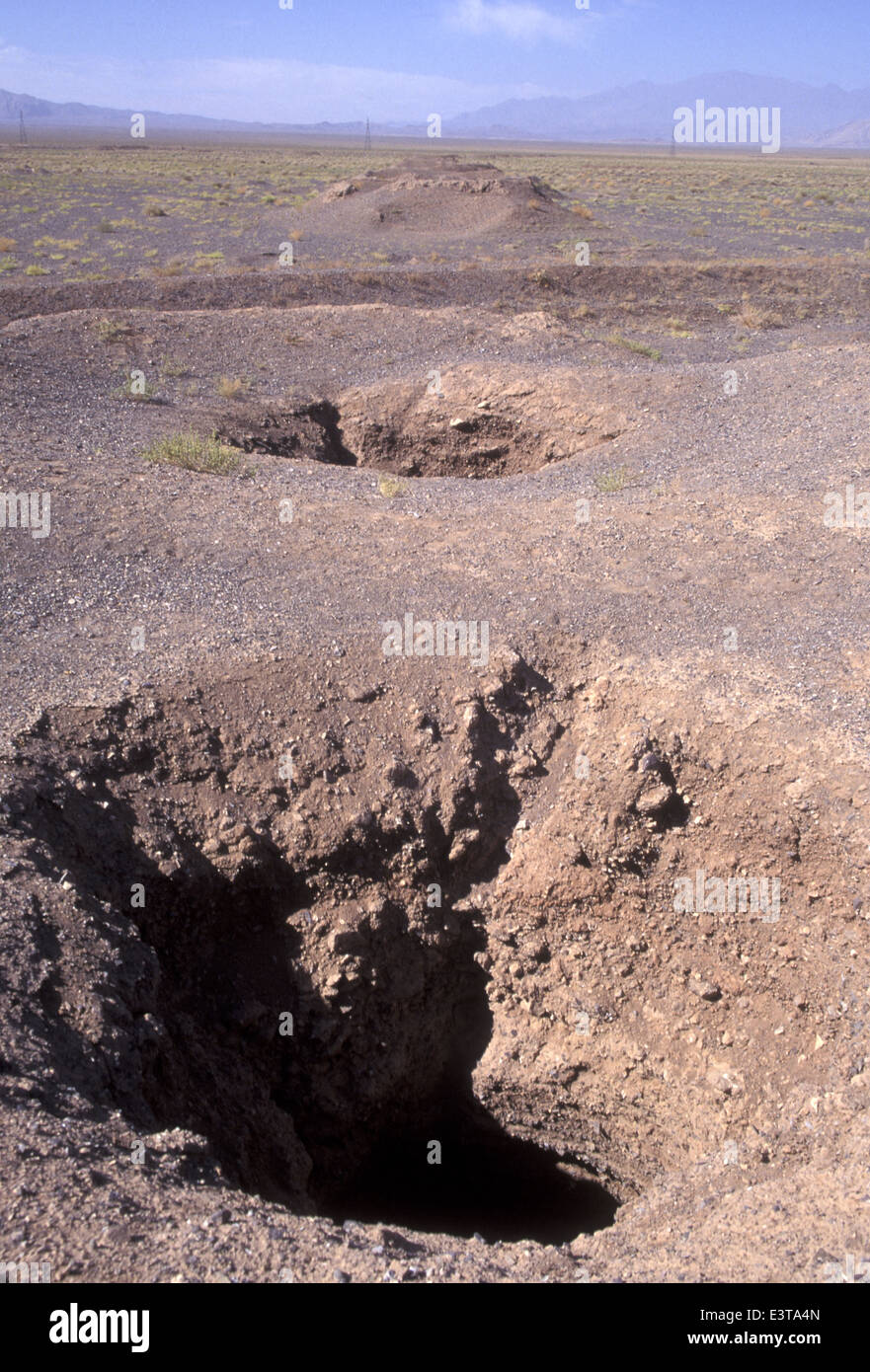 Qanat tunnel hi-res stock photography and images - Alamy