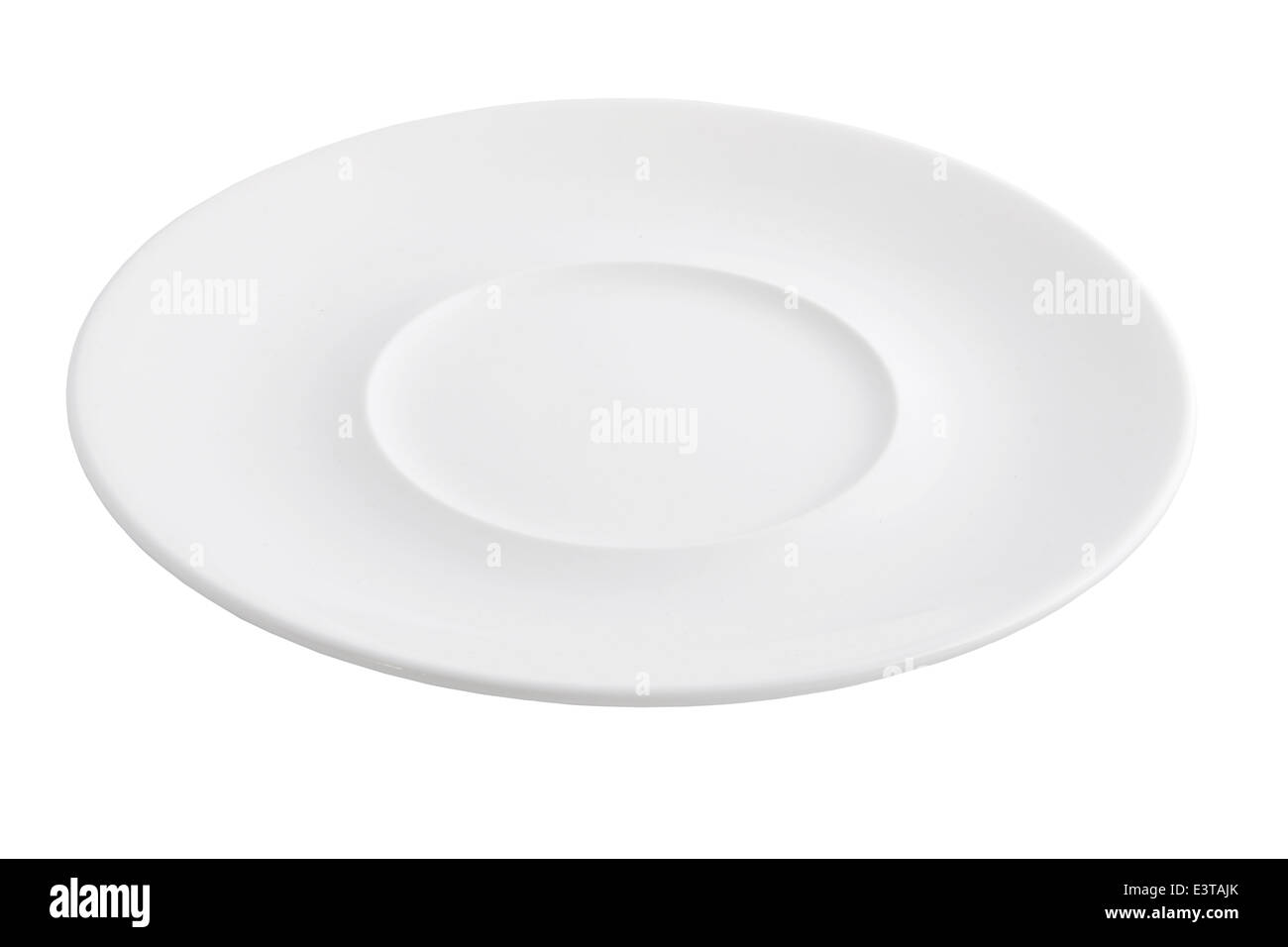 Round Entree Plate Stock Photo - Alamy