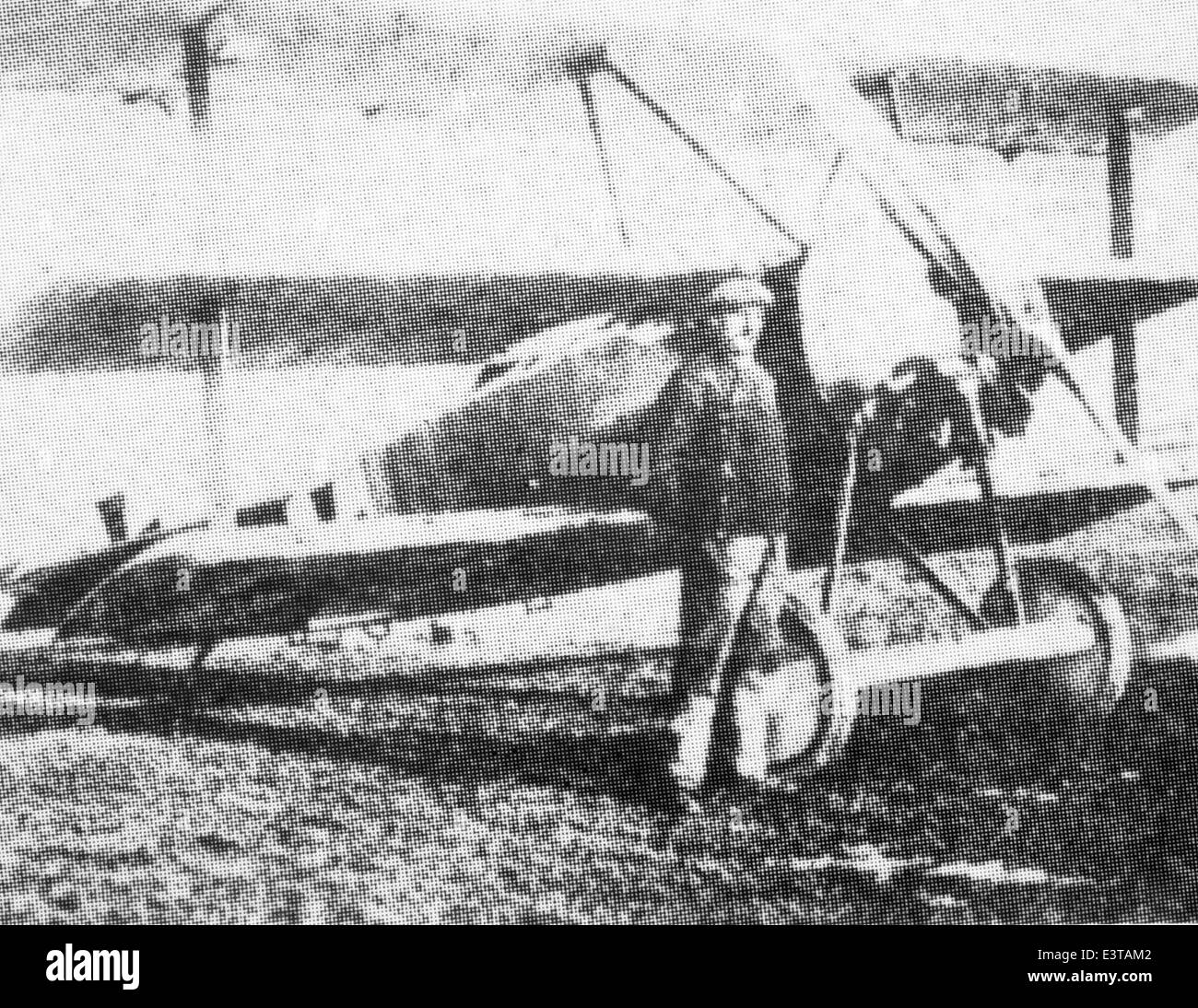 Fokker triplane ww1 Black and White Stock Photos & Images - Alamy