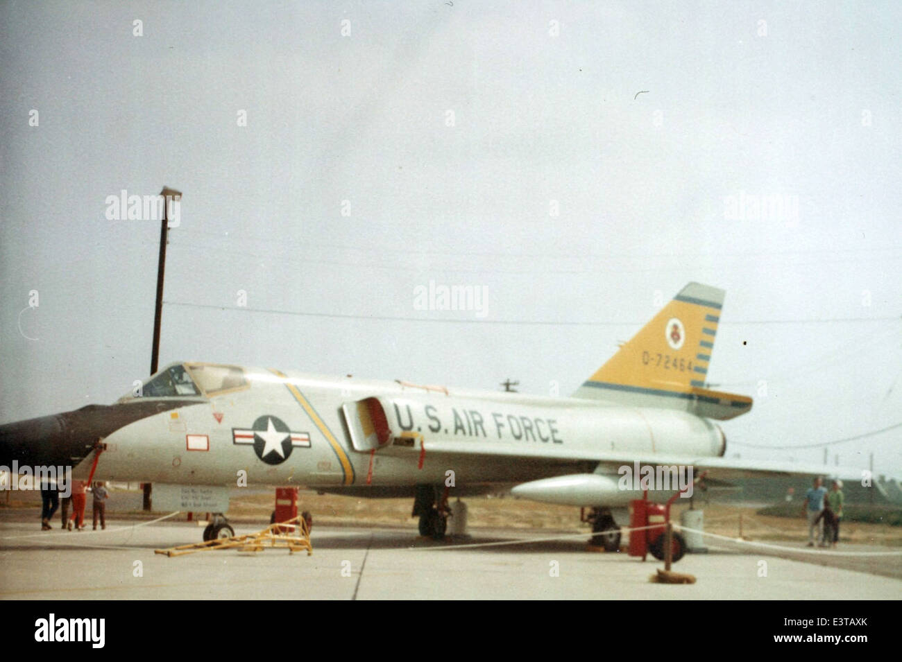 The Convair F-106 Delta Dart, an interceptor aircraft used by the U.S ...
