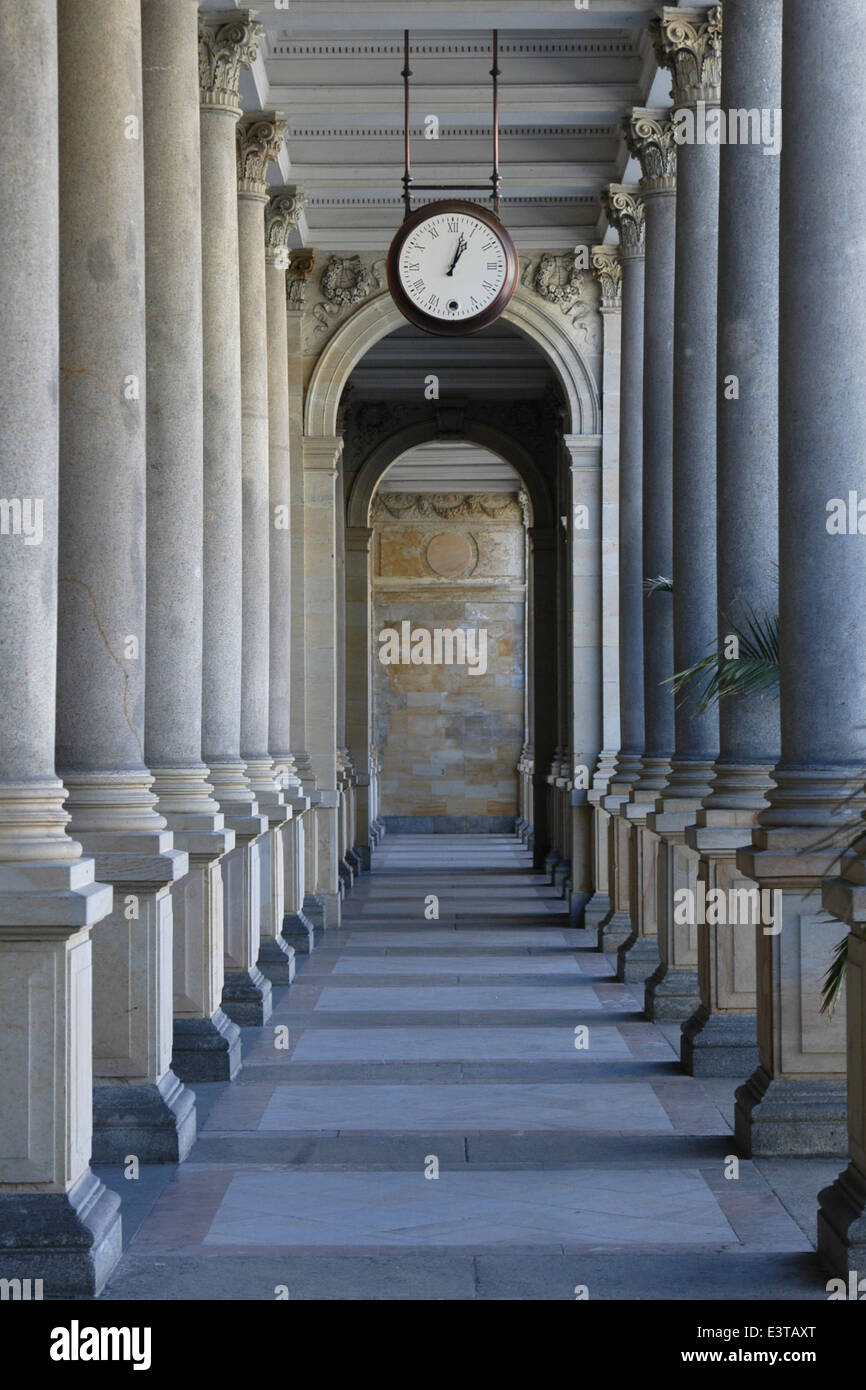 The Mill Colonnade designed by Czech architect Josef Zitek in Karlovy ...