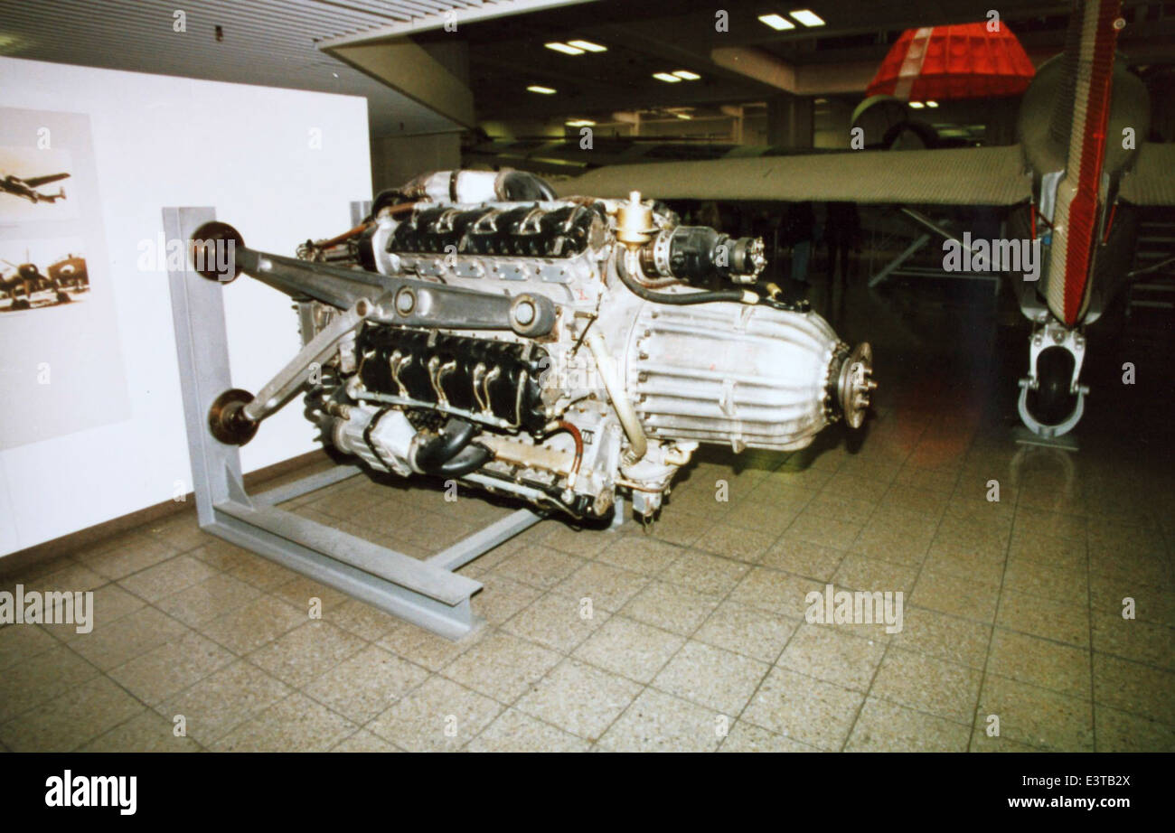 The Charles M. Daniels collection includes a photo of a Jumo 222 ...