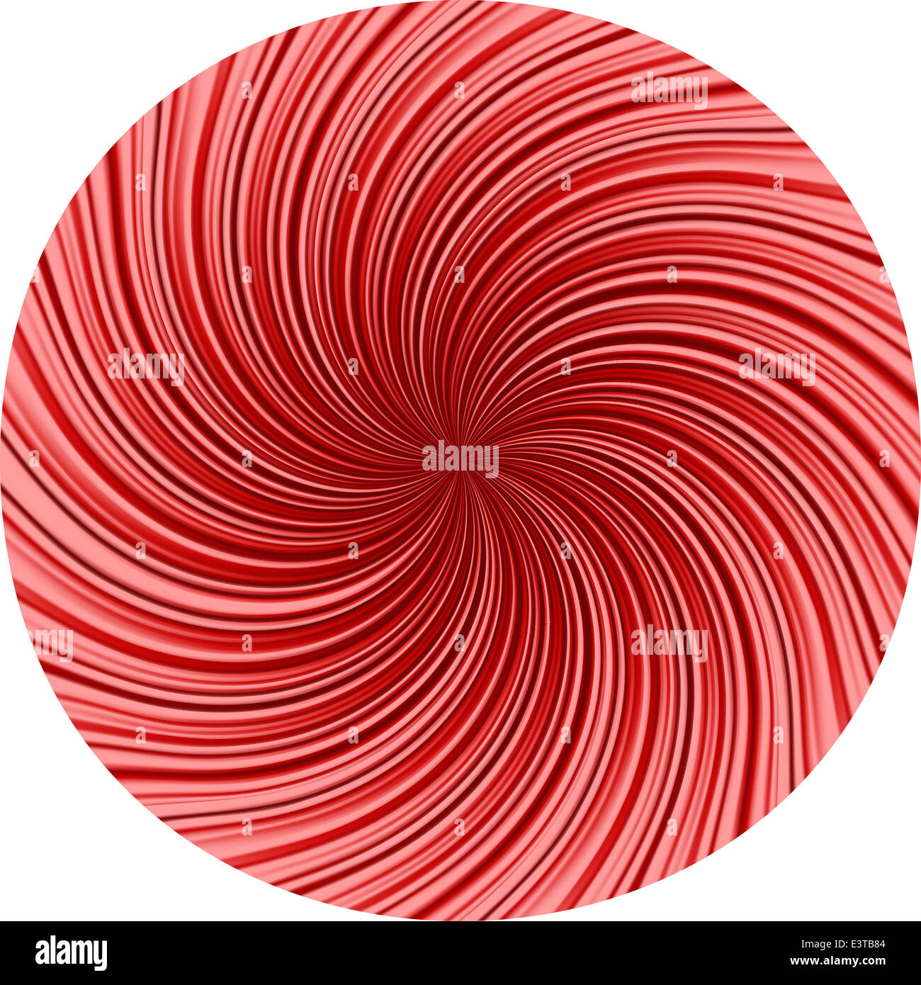 Simple vector background of striped texture diverging from the center ...