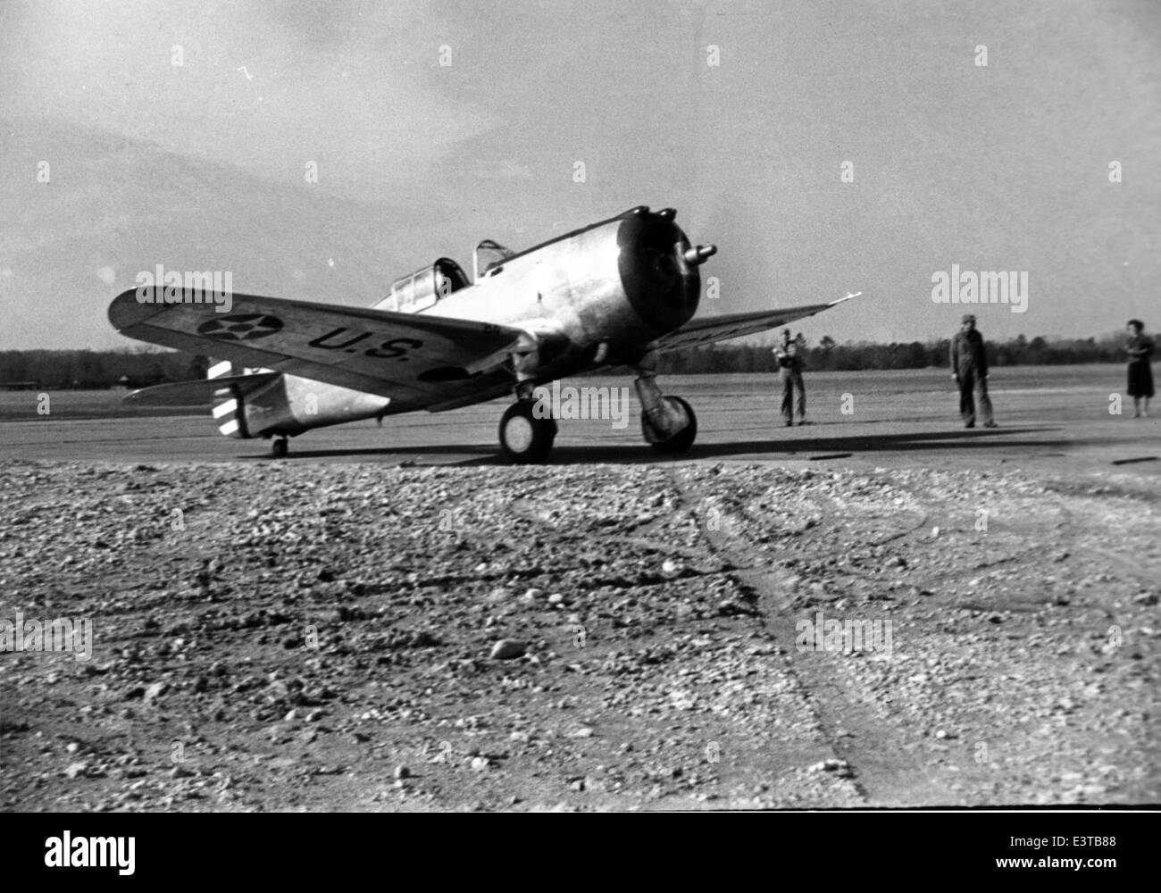 The Curtiss P-36A, a U.S. Army Air Corps fighter aircraft, was an early ...