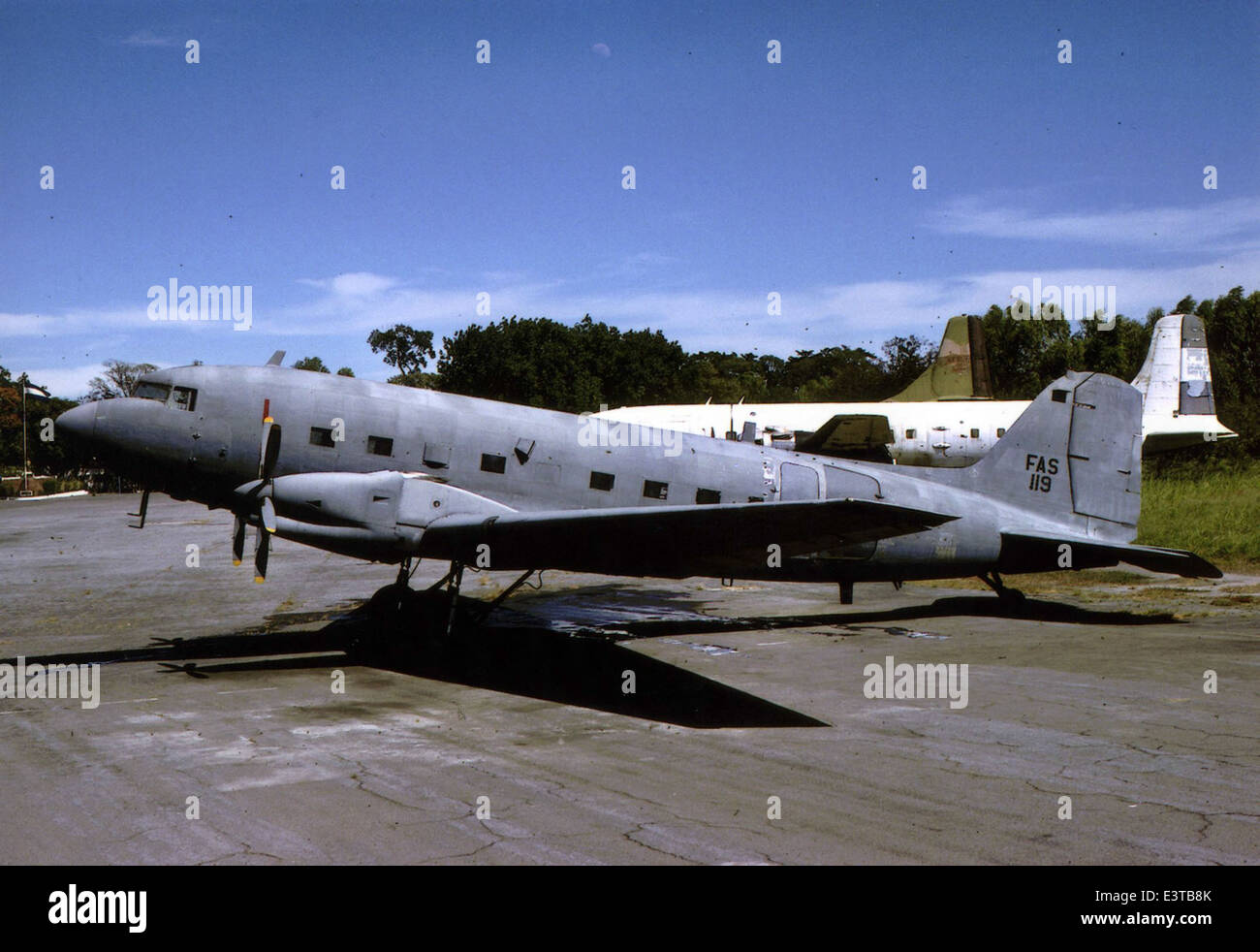 Douglas AC-47, Basler conversion, Colombian AF, via Mutza 10 Stock ...