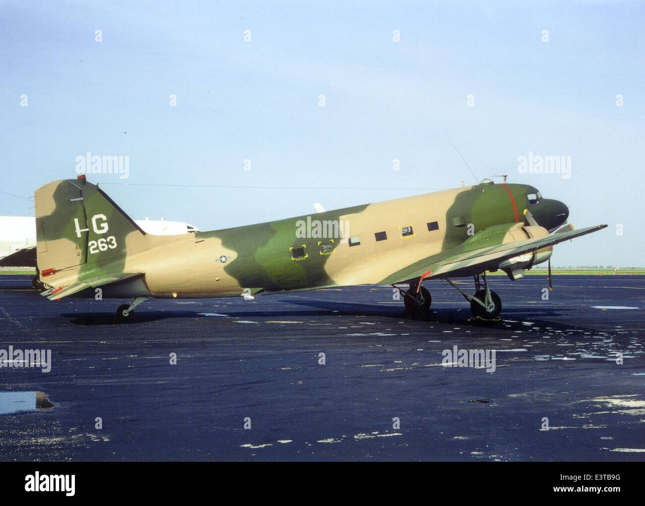 The Douglas AC-47D, a variant of the C-47, was an armed transport ...