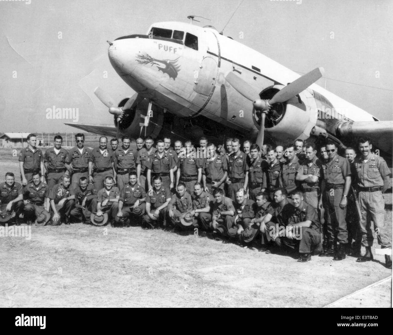 Douglas AC-47D, via Mutza Stock Photo - Alamy