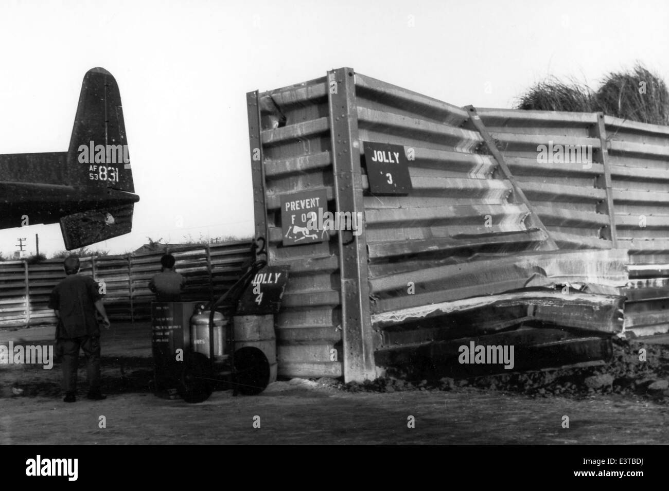 This image shows a Fairchild AC-119K, serial number 53-7831, of the ...