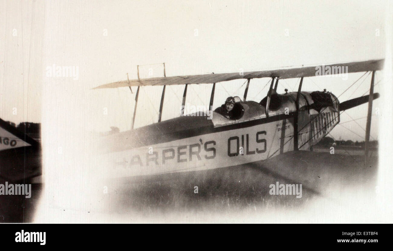 Harper's Oils Jenny was a De Havilland DH-4B used in the 1920s for ...