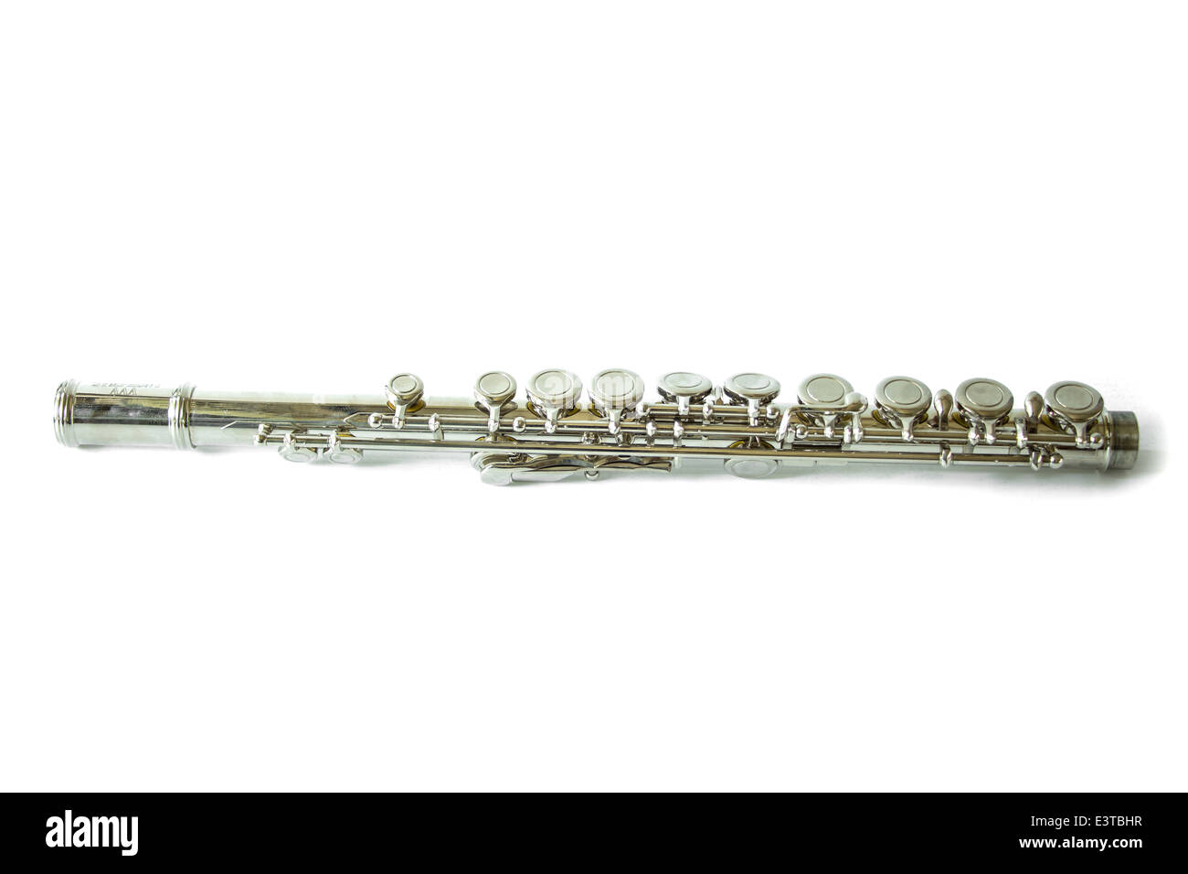 Flute isolate on white background Stock Photo - Alamy