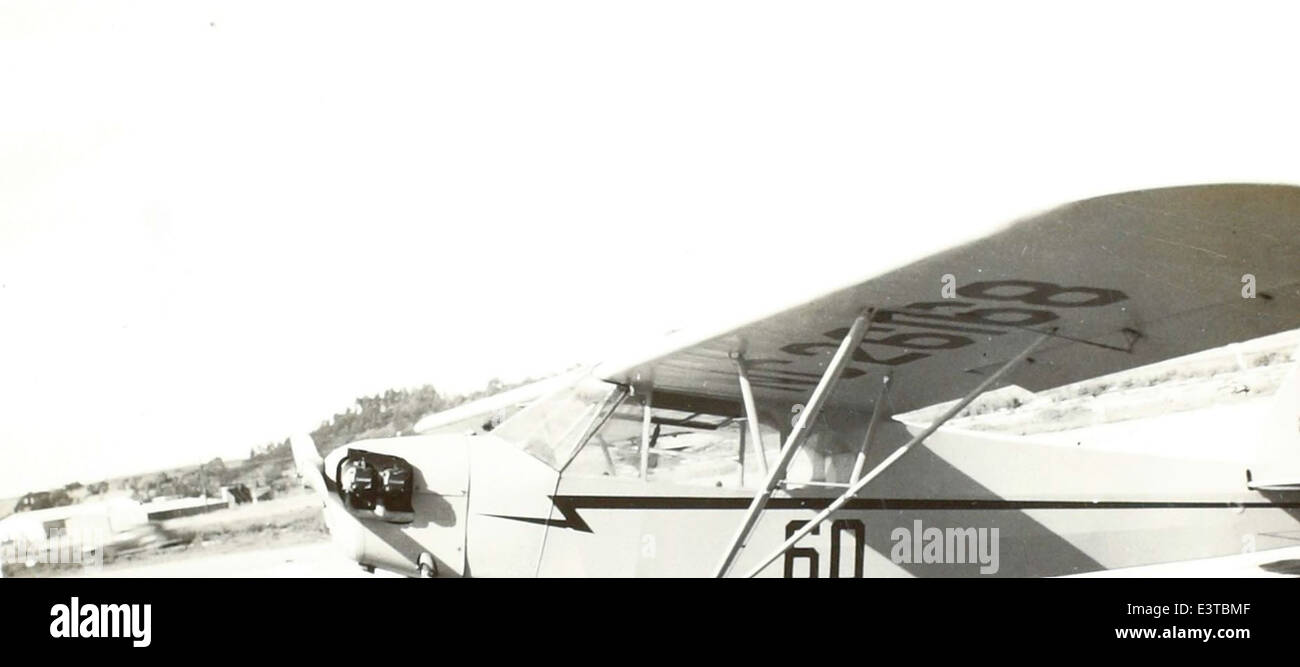 The J-3 Cub NC26168, a popular light aircraft produced by Piper, is ...