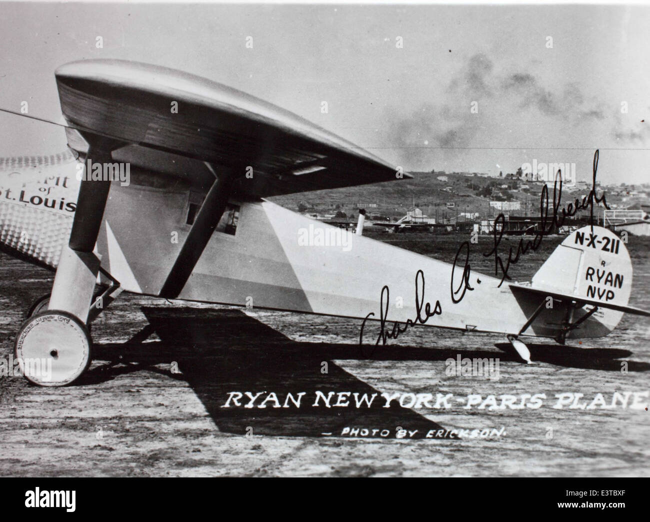 The Ryan Spirit of St. Louis, flown by Charles Lindbergh, is one of the ...