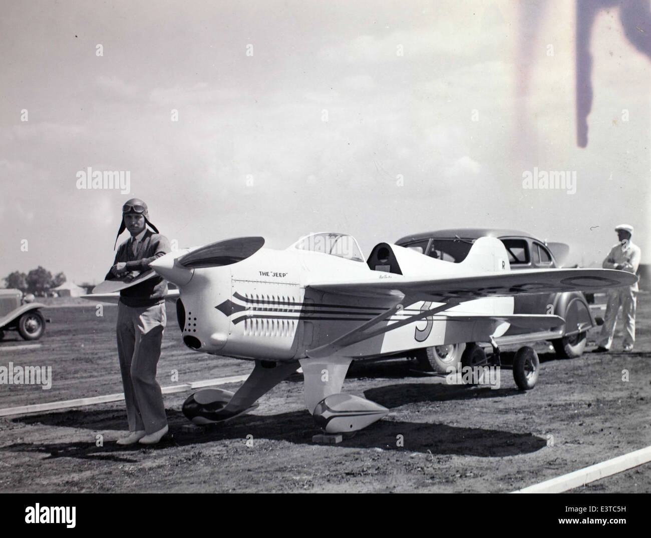 This image features Art Chester, a well-known pilot of the early 20th ...