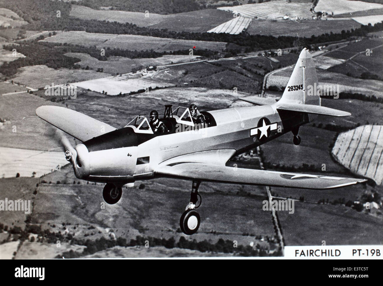 The Fairchild PT-19B was a trainer aircraft used by the U.S. military ...
