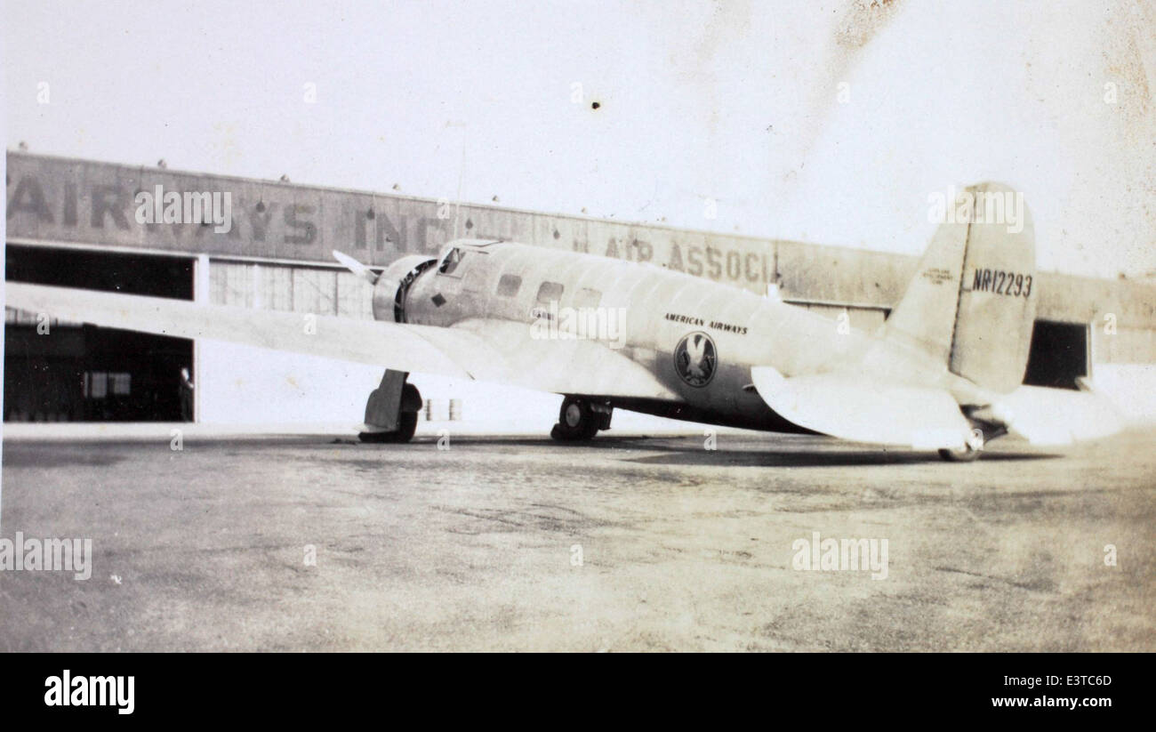 The Vultee V-1 Cyclone was an aircraft used by American Airlines, known ...