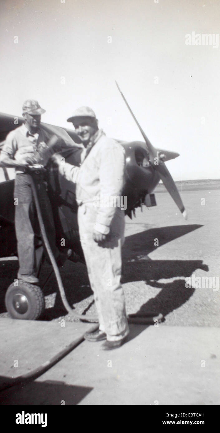 This image features Tex Flint (left) and Jim McQuade (right), both ...
