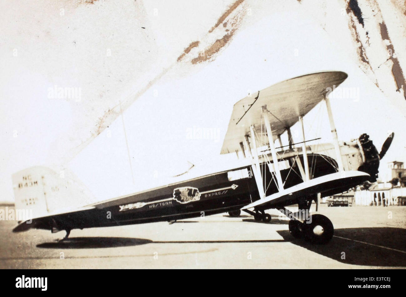 This photo from the Miles Blaine Collection features the Boeing 40B-4 ...