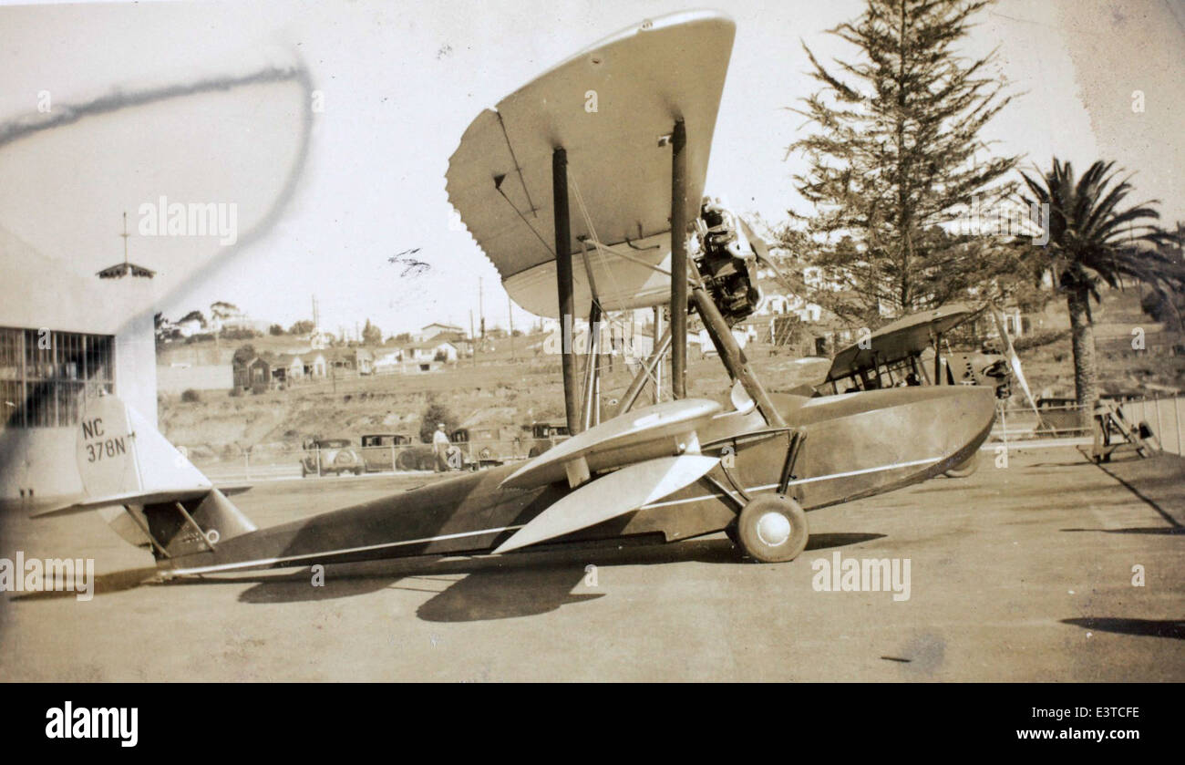 The Miles Blaine Collection includes a photograph of NC378N, an ...