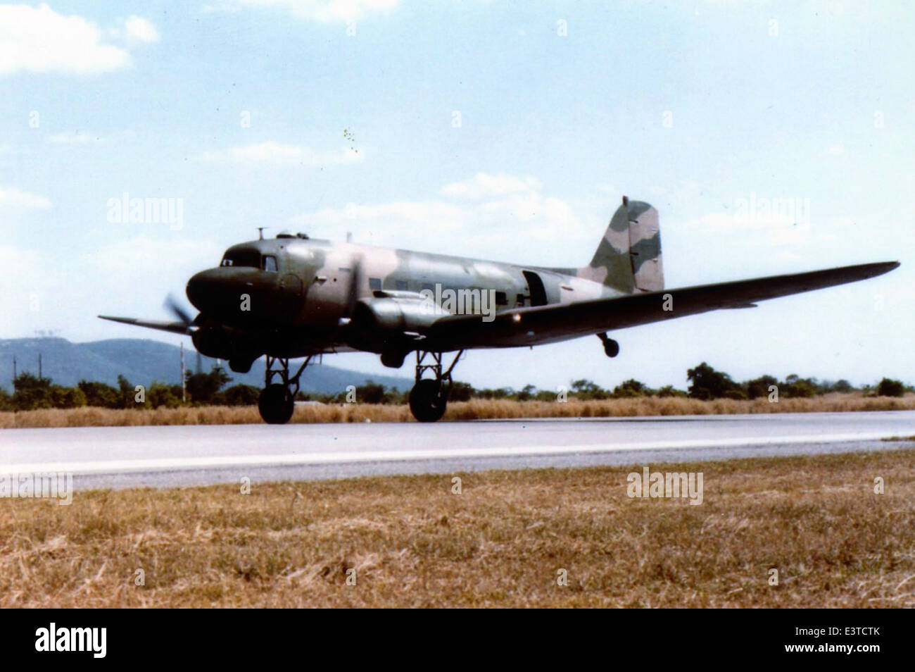 The Douglas AC-47D, used by the Thai Air Force, is a modified C-47 ...
