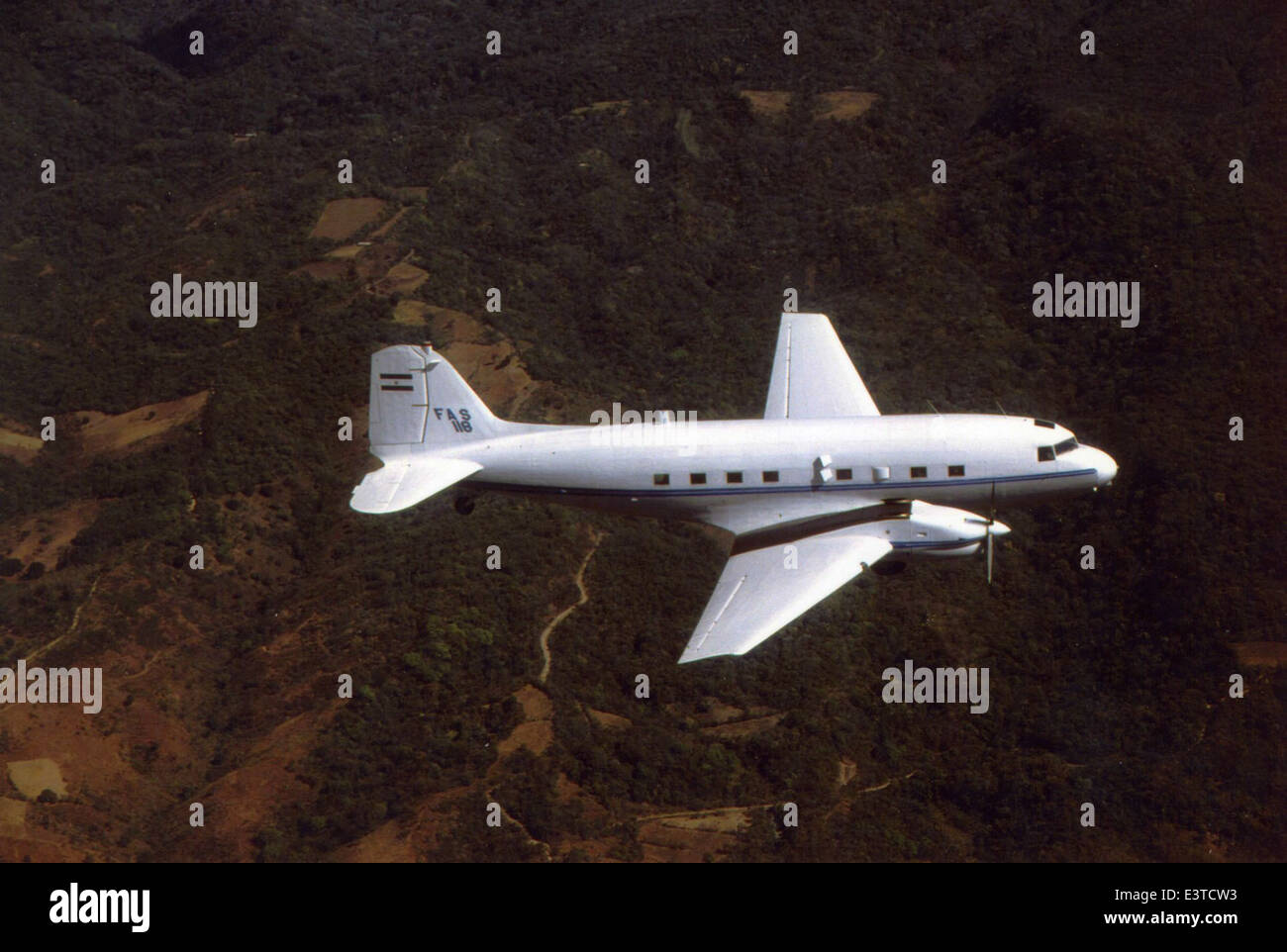 Douglas C-47, FAS118, Basler conversion Stock Photo - Alamy