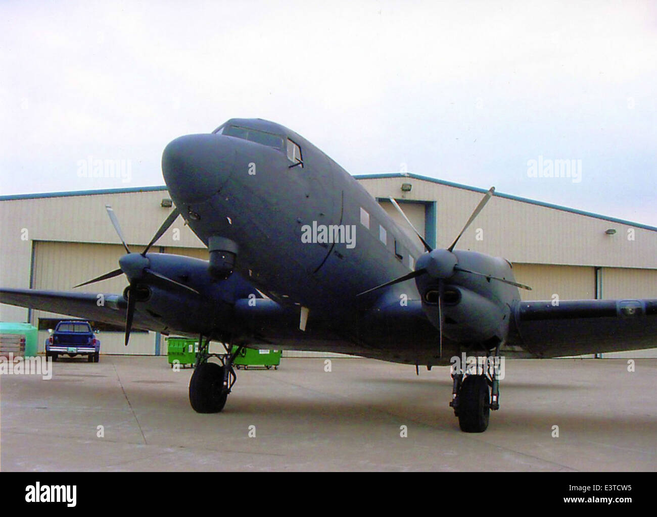 The Douglas C-47 is a military transport aircraft originally developed ...