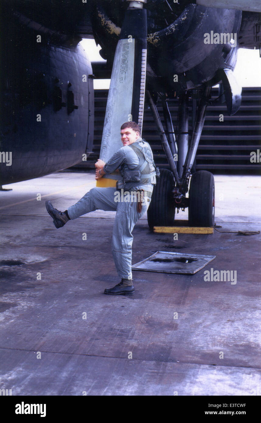 The Fairchild AC-119G, known as the 'Shadow' and used by the 17th ...
