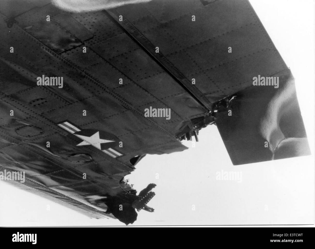 This image shows a Fairchild AC-119G Stinger, a U.S. Air Force gunship ...