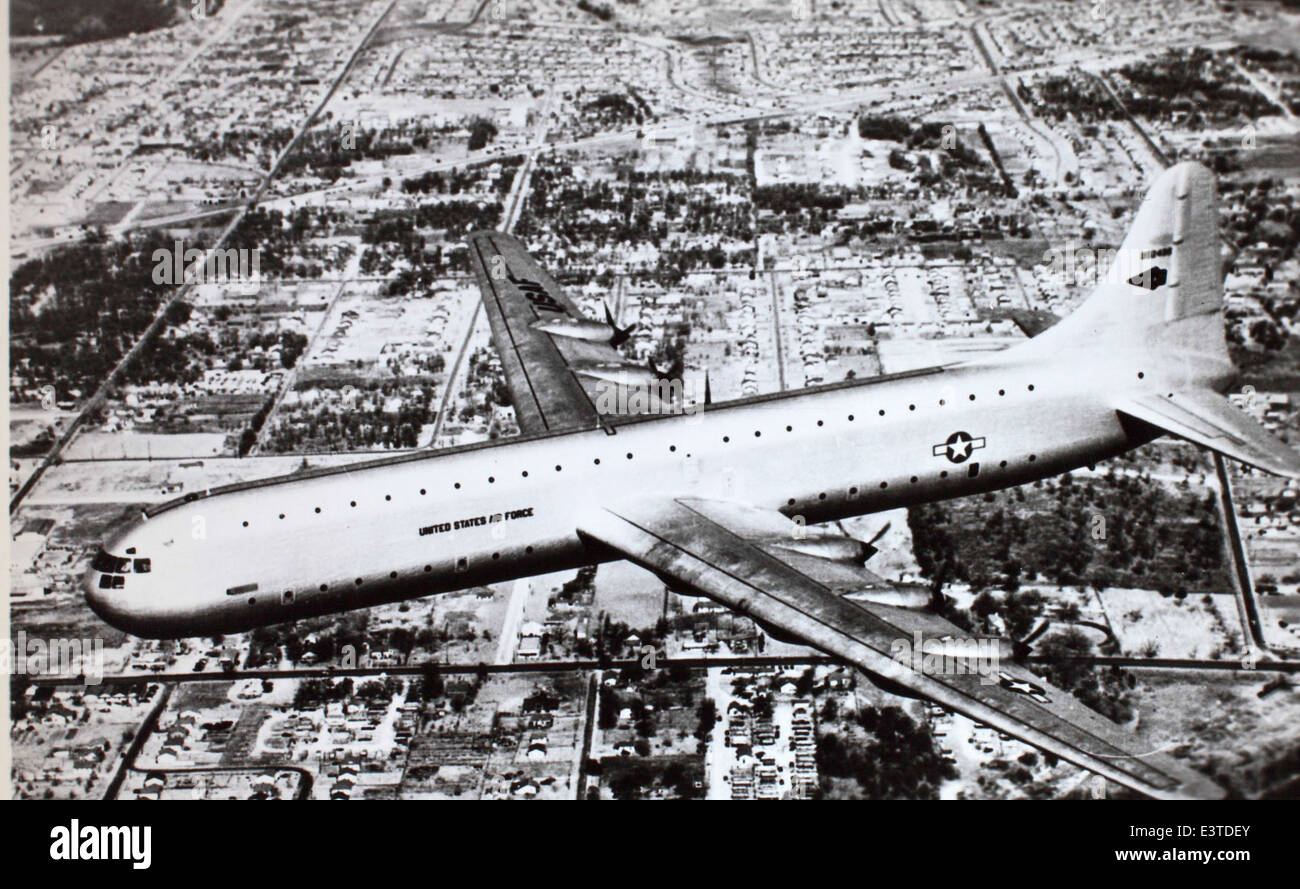 The Convair XC-99, serial number 43-52436, was a large cargo aircraft ...