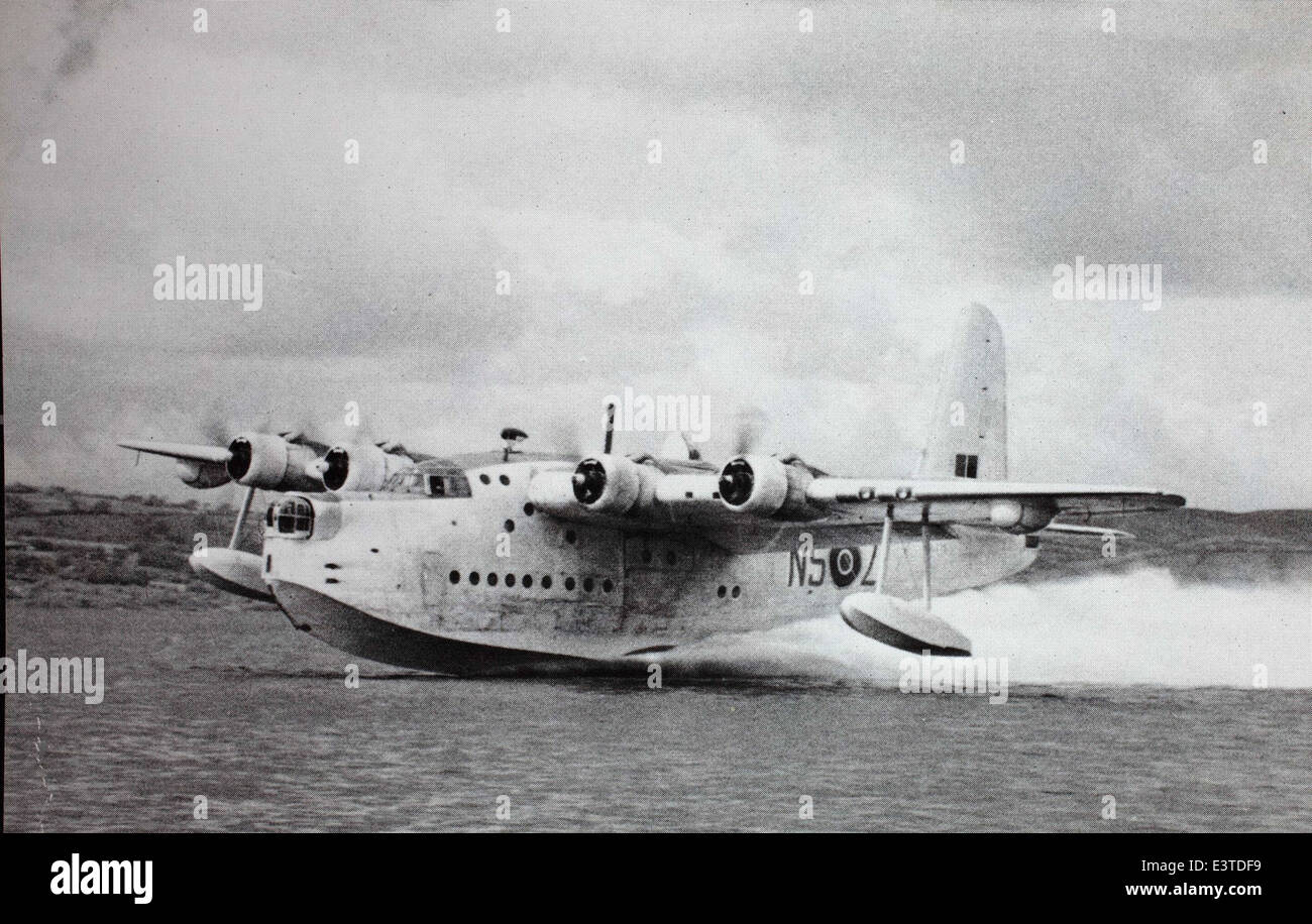 Sunderland plane hi-res stock photography and images - Alamy