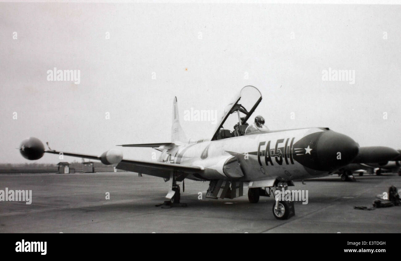 The Lockheed F-94C was a jet fighter used by the U.S. Air Force during ...