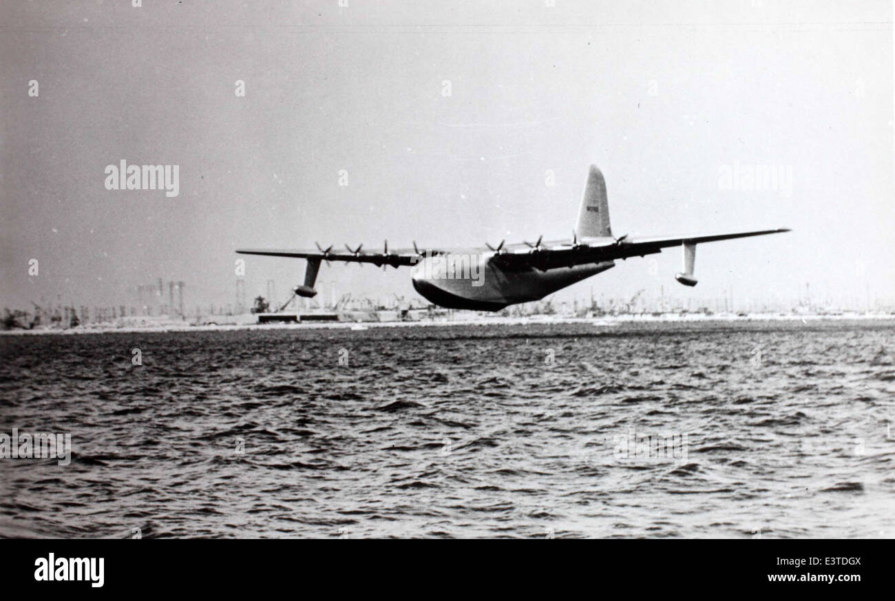 Howard Hughes Hercules First Flight