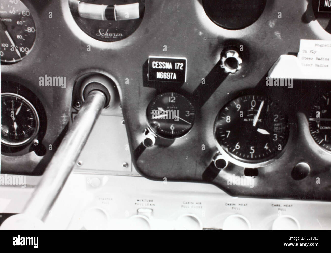 The Cessna 172 cockpit image showcases the interior of one of the most ...