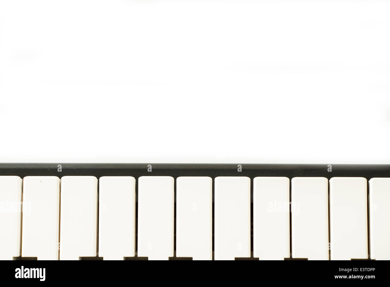 piano keys closeup monochrome Stock Photo - Alamy