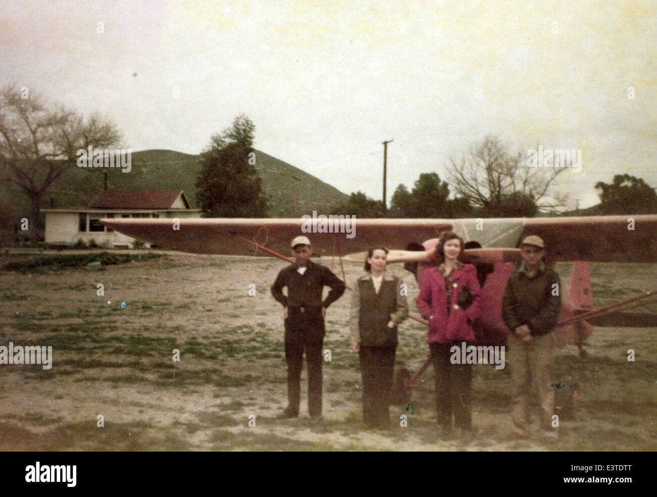 The T-Craft DC-65, registered as NC36354, is shown in this photograph ...