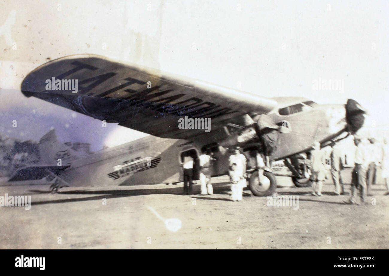 The Ford Trimotor, often referred to as the 'Tin Goose,' was an early ...