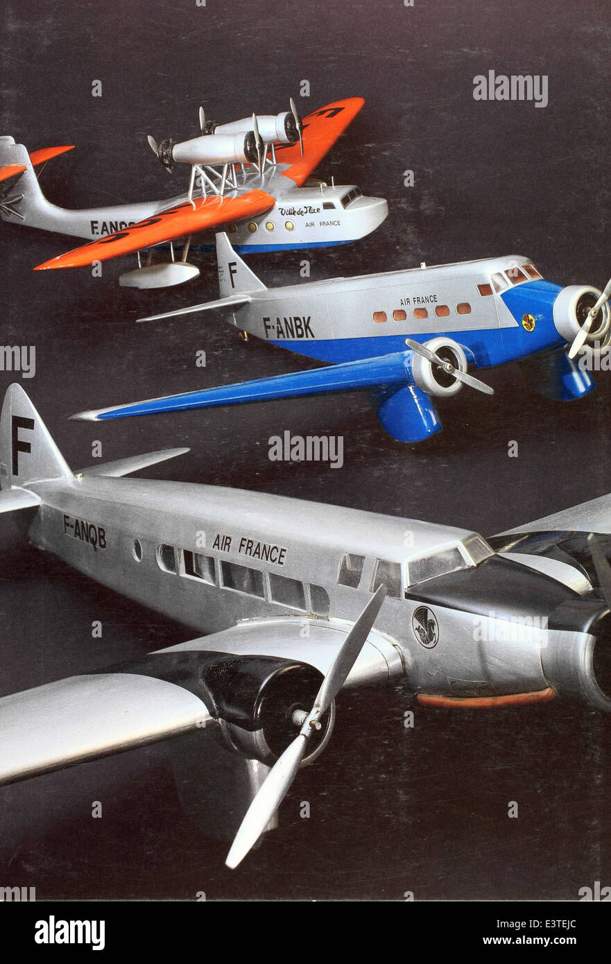 The Air France Menu Collection showcases a variety of in-flight menus ...