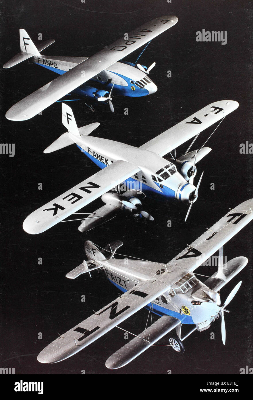 The Air France Menu Collection features a range of vintage in-flight ...