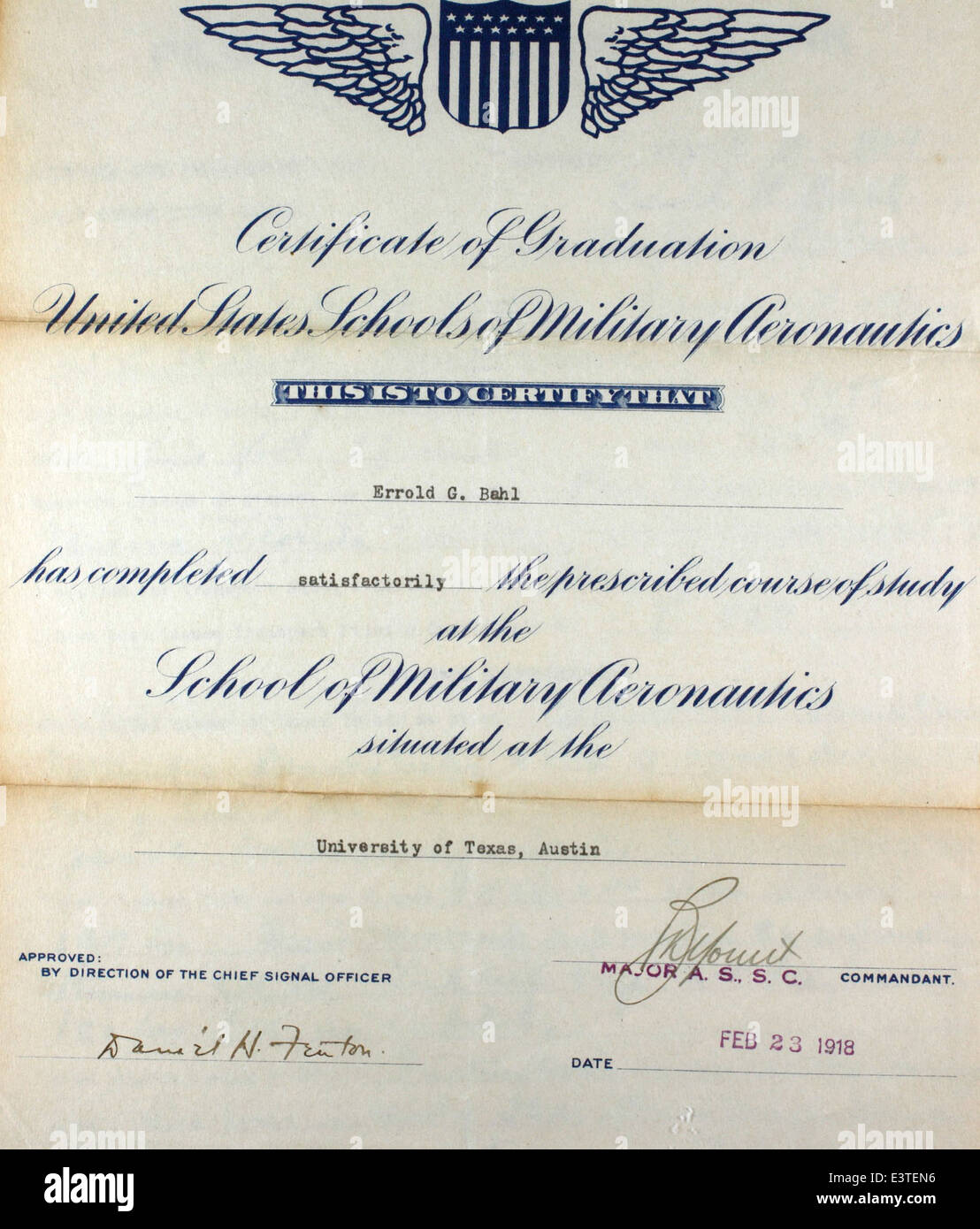 This image is from the Errold Bahl Special Collection, showcasing ...