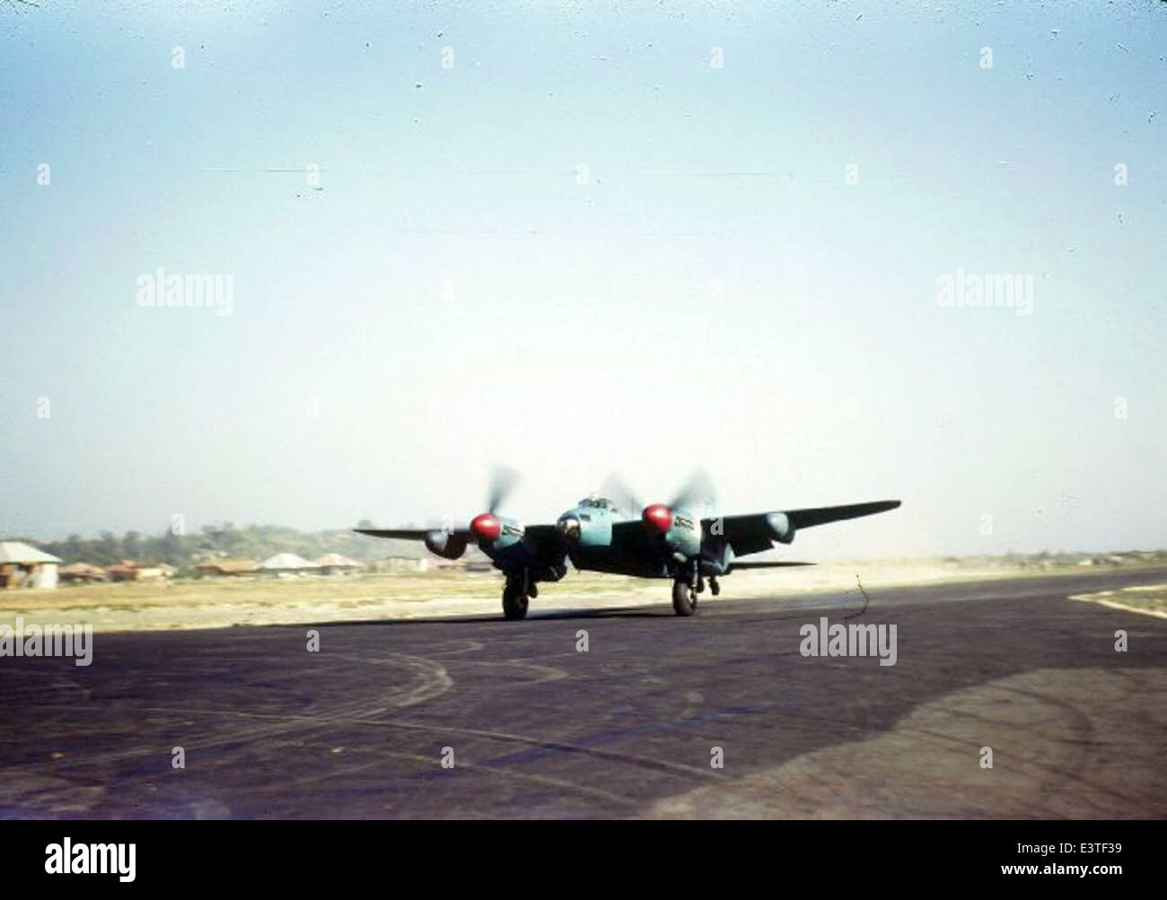 The De Havilland Mosquito PR Mark XVI, stationed in Alipore, India ...