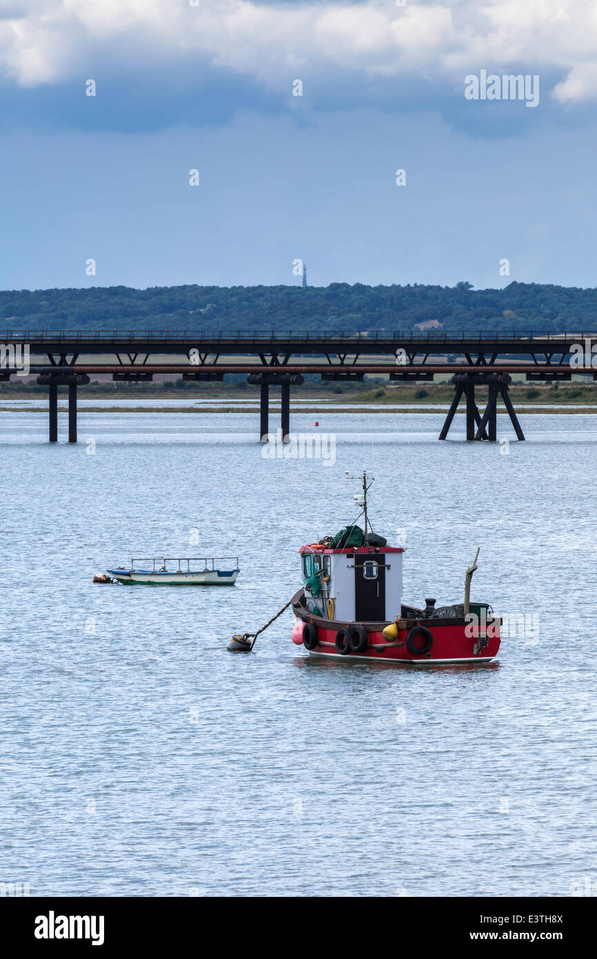 Small Fishing Boat at Rest Stock Photo - Alamy