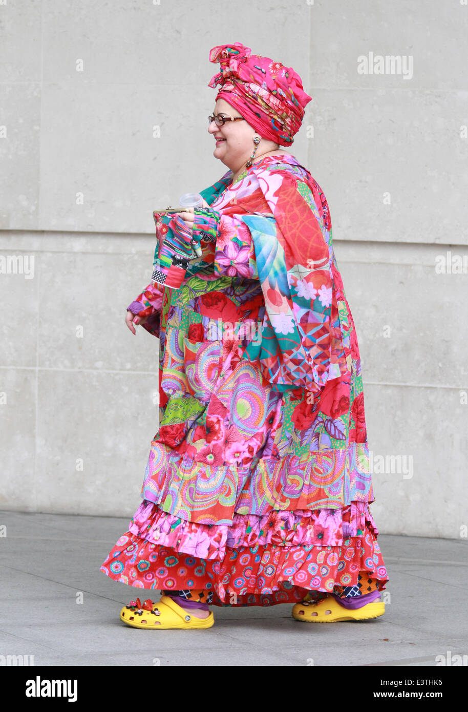 London, UK, 29th June 2014. Camila Batmanghelidjh seen at the BBC ...